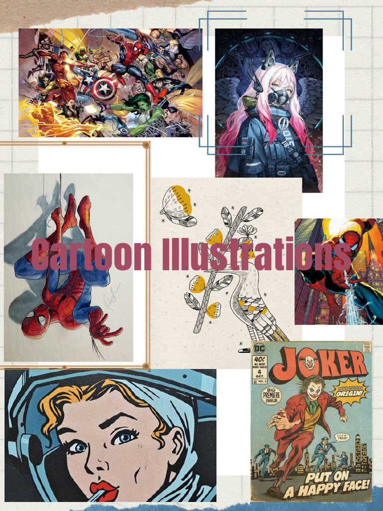 Cartoon Illustrations | PDF