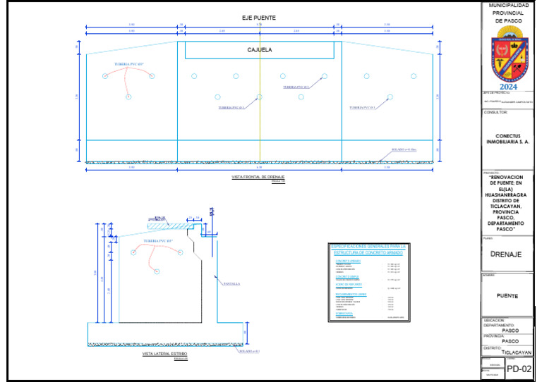 Detalles Estructurales de La Subestructura 4.60-PD-02 | PDF ...
