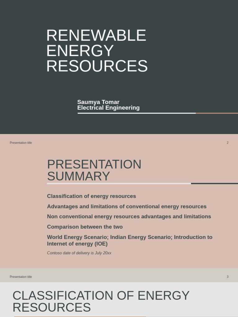Renewable energy | PDF | Energy Development | Renewable Energy