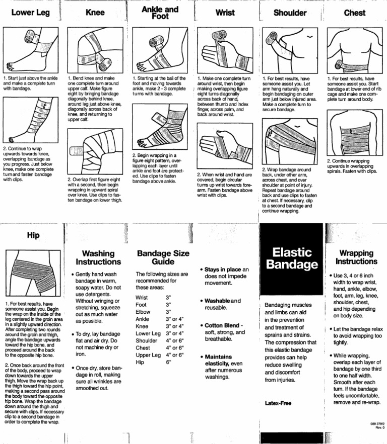 Bandange Wrap Instructions | PDF