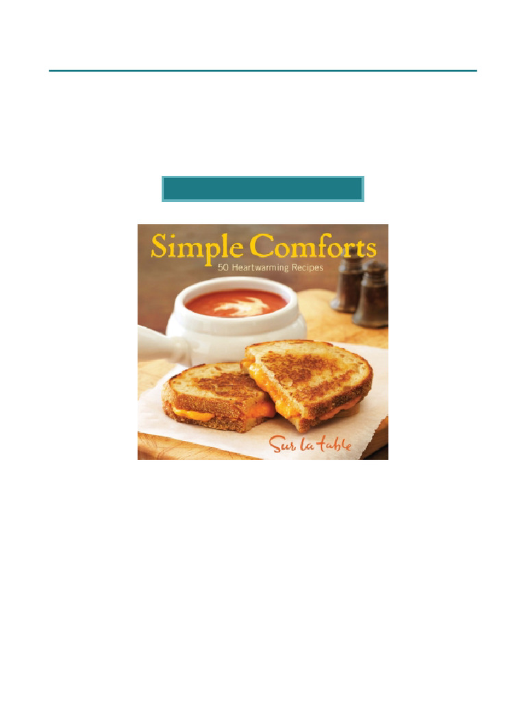 Fan Favorite Simple Comforts 50 Heartwarming Recipes Direct Download | PDF