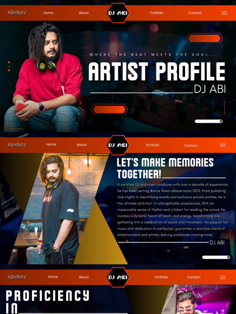 DJ Abhi: Versatile Music Mixing Expert | PDF