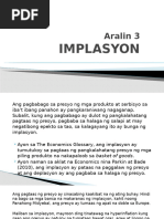 Implasyon 1 | PDF