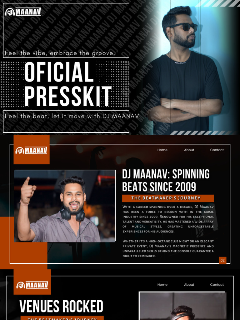 DJ MAANAV - Official - Presskit | PDF