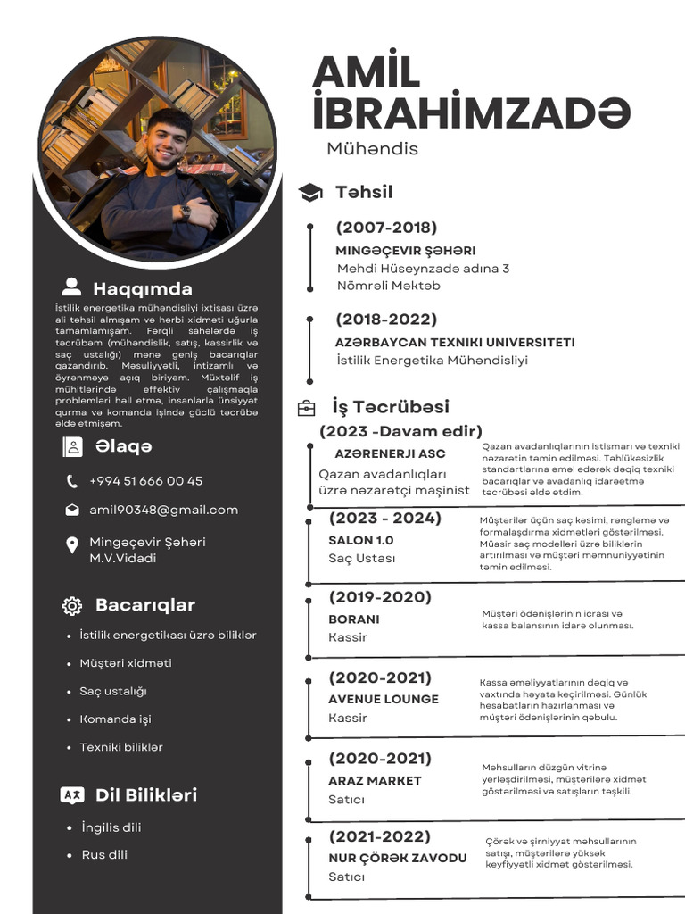 Amil İbrahim Resume | PDF