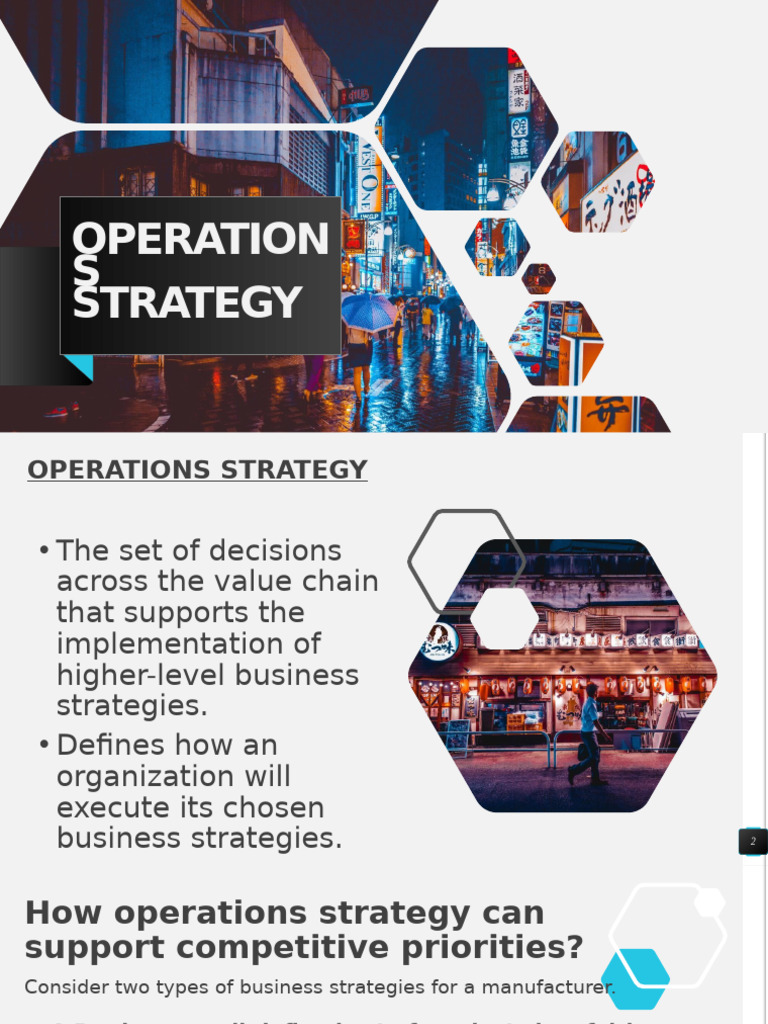 3 OPERATIONS STRATEGY | PDF | Customer Relationship Management | Strategic Management