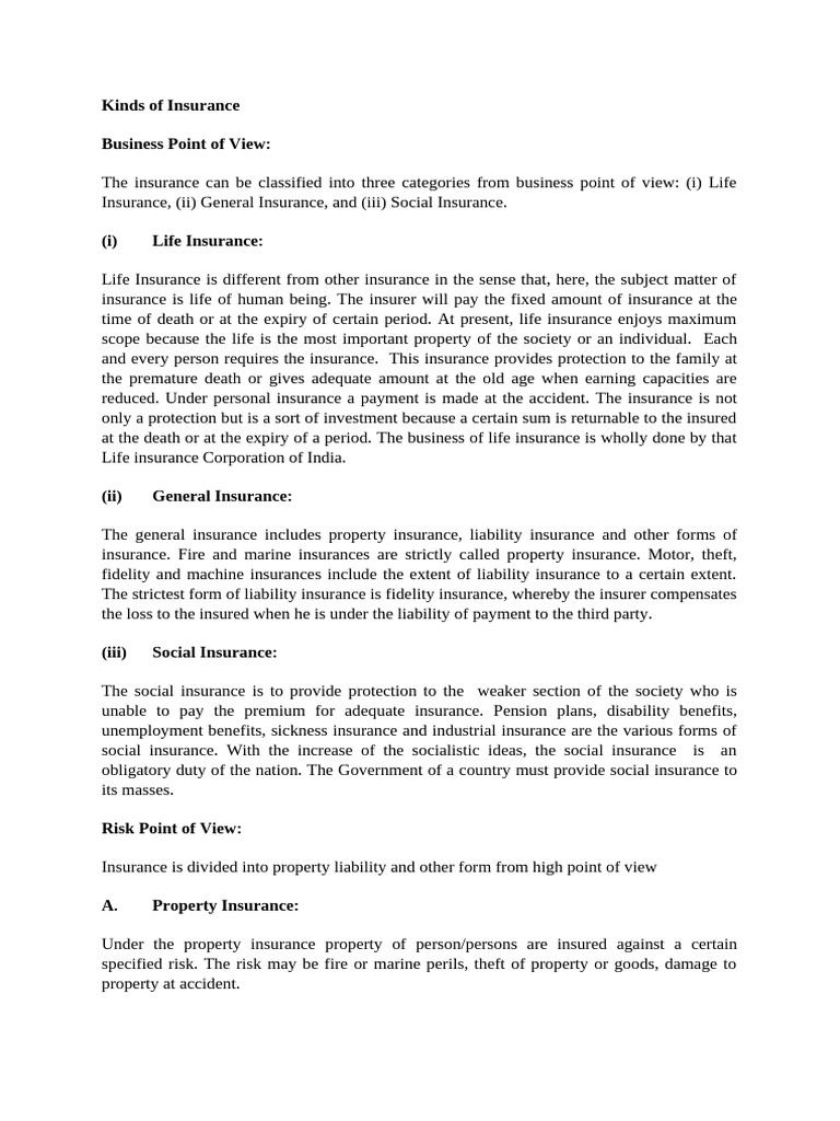 UNIT 4 Banking & Insurance | PDF | Insurance | Life Insurance