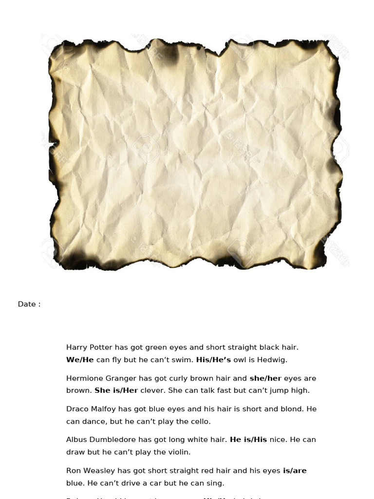 Megjelenés - Can-Is-His (HarryPotter) | PDF