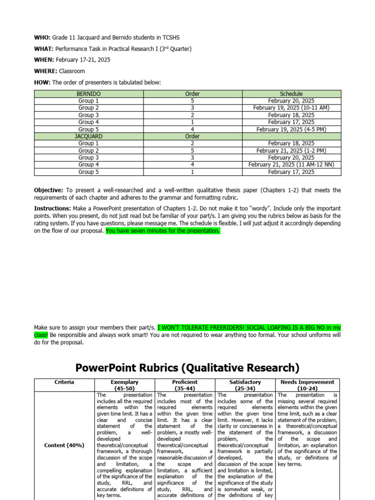 3rd-Quater-Performance-Task-Brief-February-2025 | PDF | Critical ...