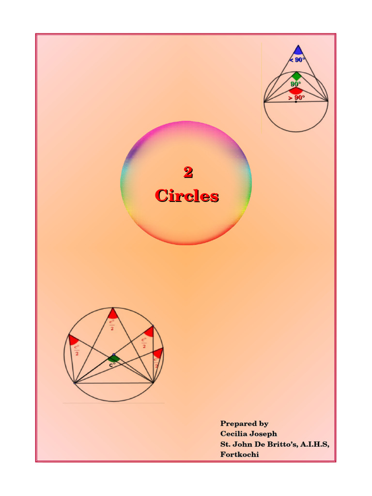 Understanding Circle Properties | PDF | Circle | Geometry