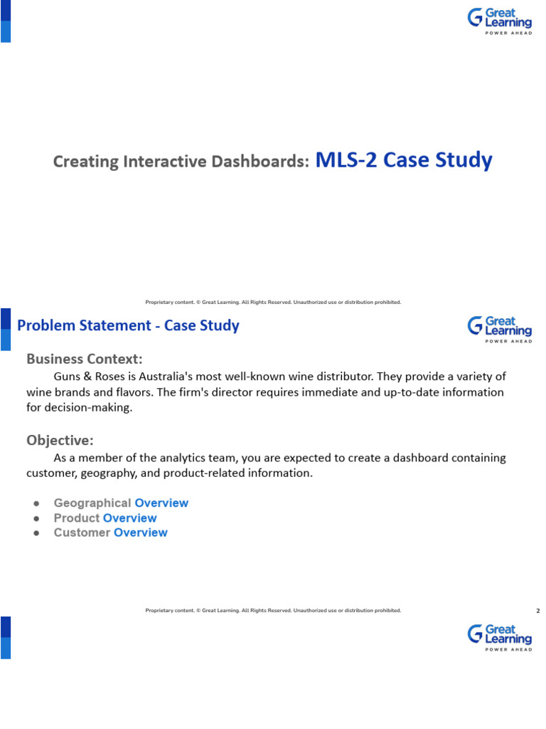 MLS 2+Creating+Interactive+Dashboards | PDF