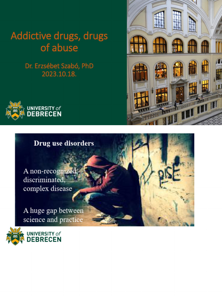 Week 3 Addictive Drugs - TOK2023 | PDF | Opioid | Morphine