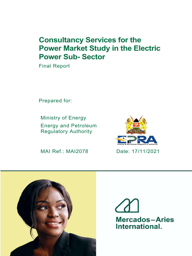 Power Market Study MAI Final Report - 171121 - Compressed | PDF ...
