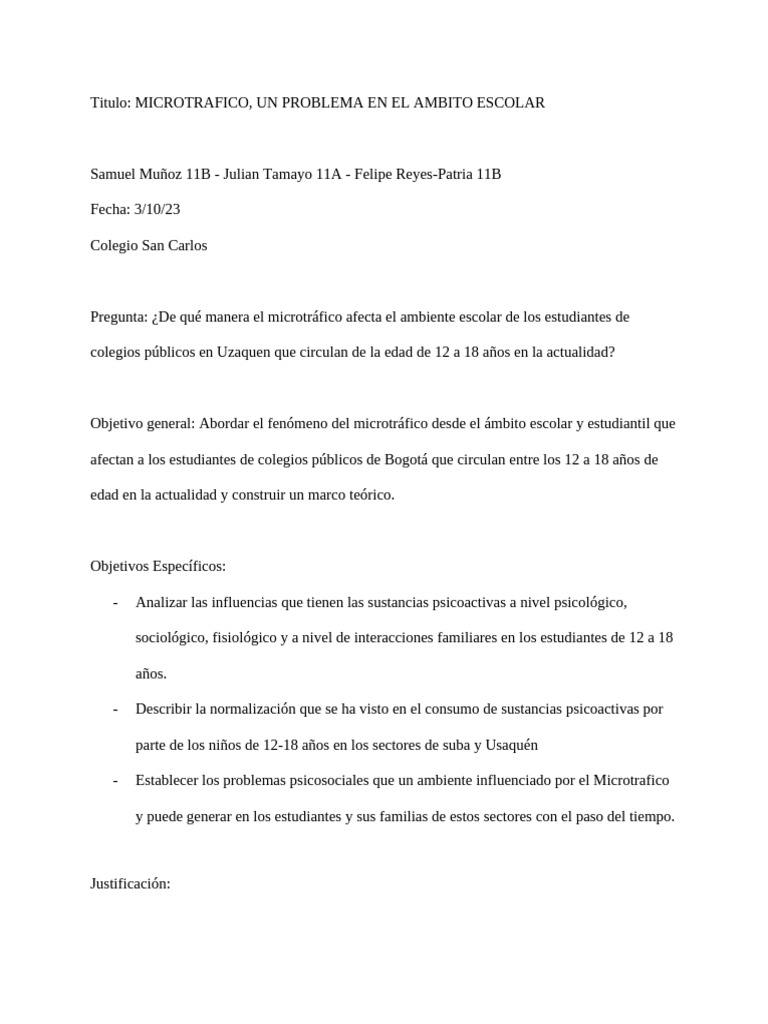 CSMT - Microtrafico | PDF | Comercio ilegal de drogas