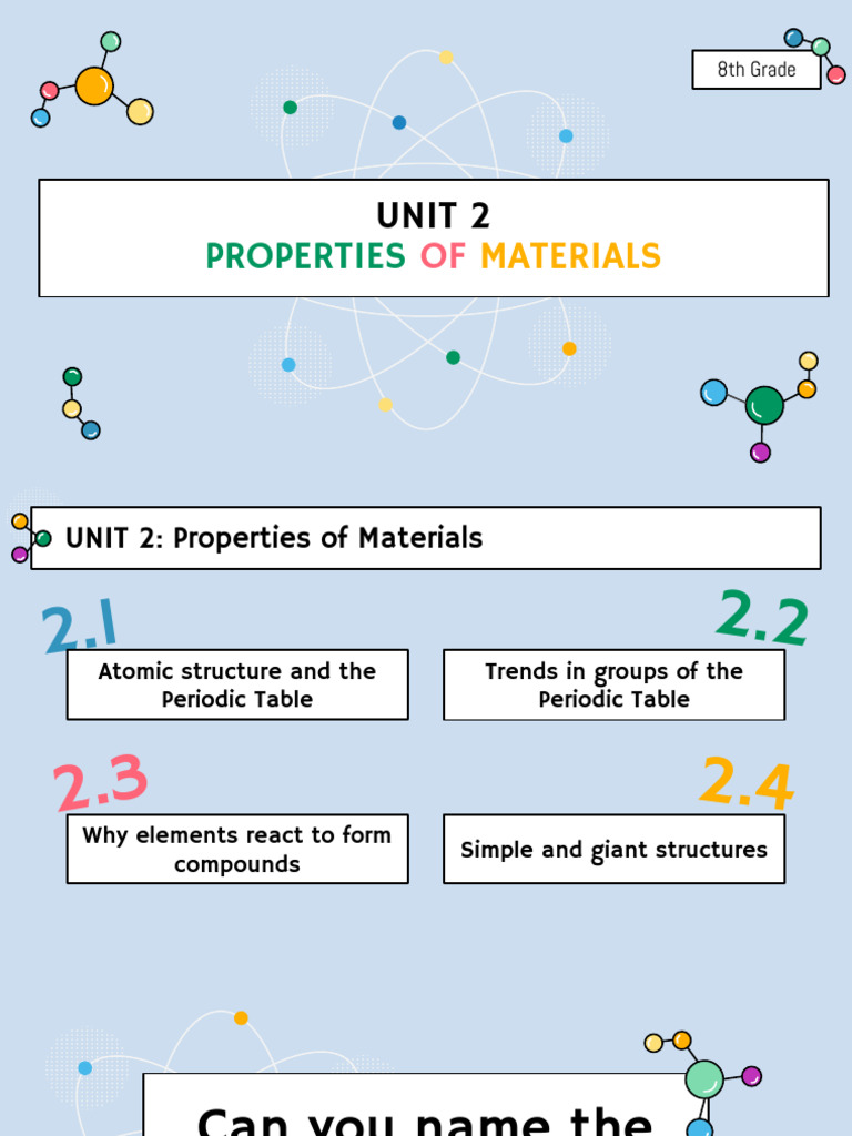 Trends in Group 1 Elements | PDF | Periodic Table | Chemical Elements