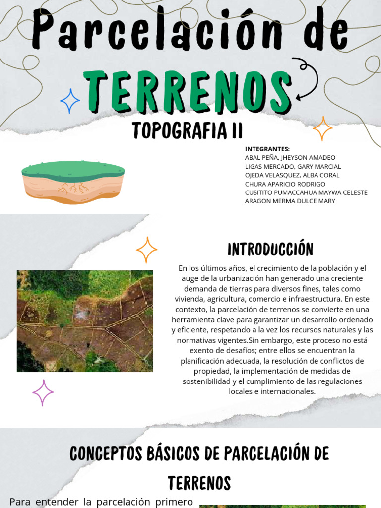 Parcelación de Terrenos: Guía Completa | PDF | Urbanismo | Planificación