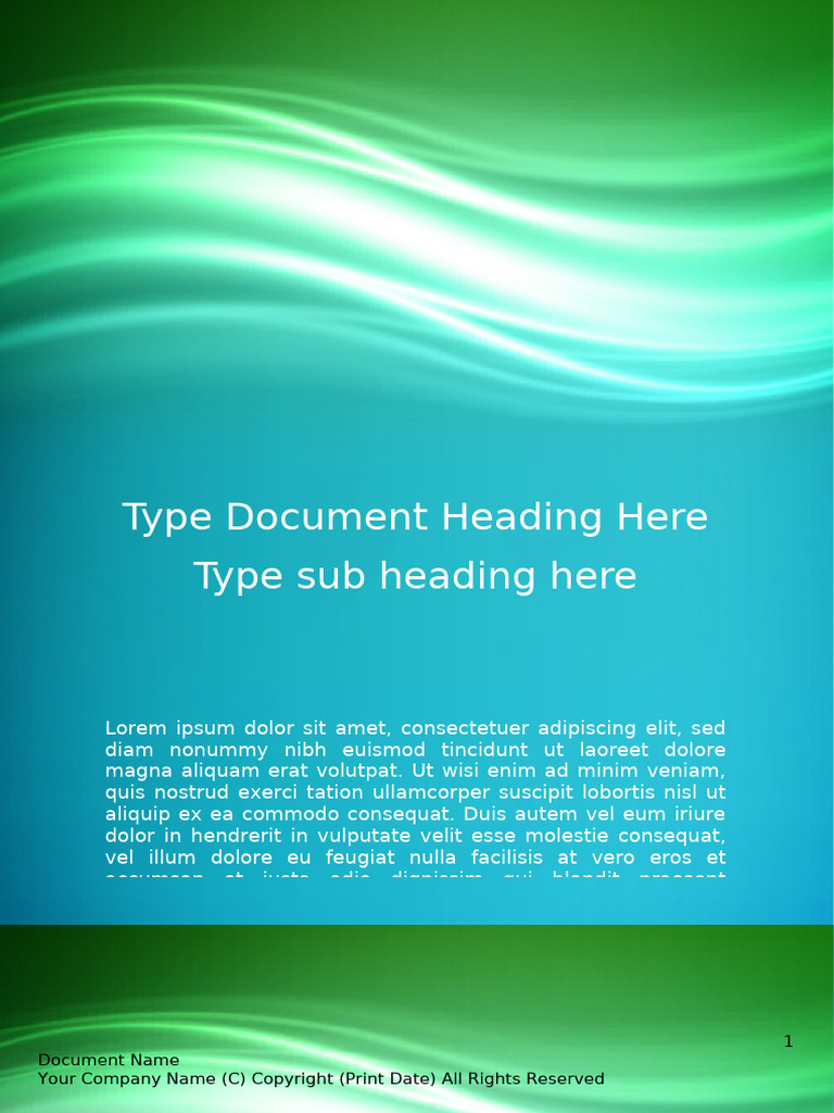 PowerPoint Template | PDF