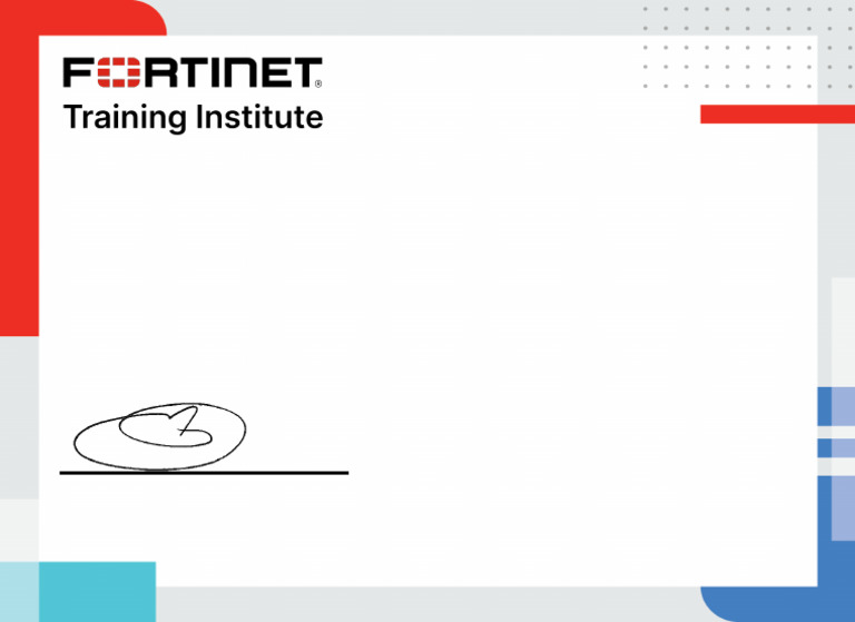 Fortinet Fortigate Operator Certification | PDF