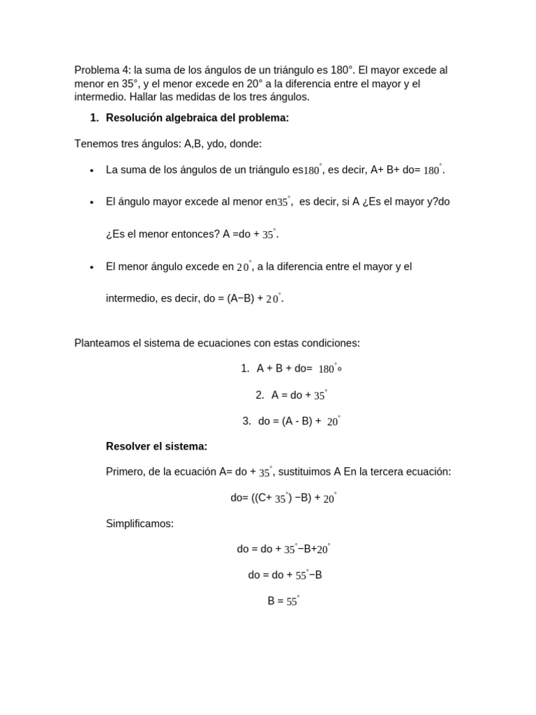 Problema 4 Resuelto | PDF | Ángulo | Triángulo