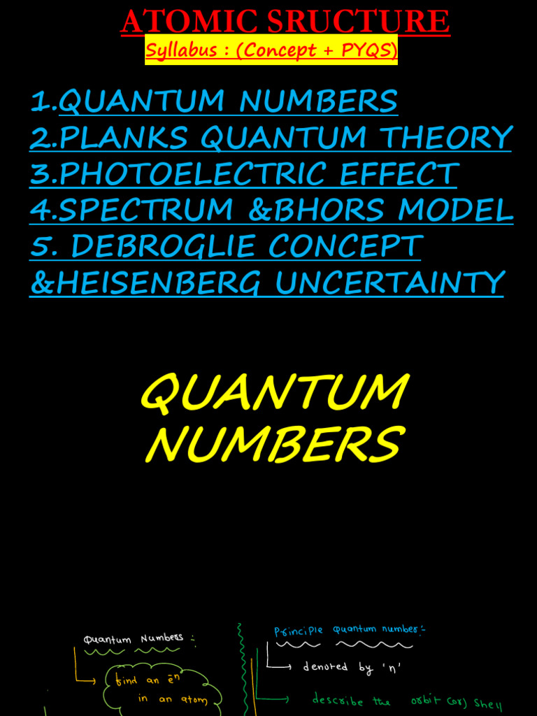 Atomic Structure | PDF