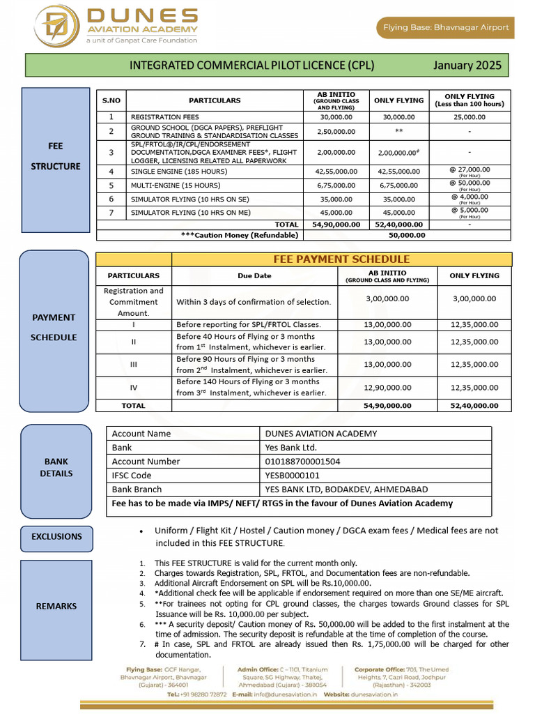 Dunes - Brochure (52.4L) Jan25 | PDF | Aviation