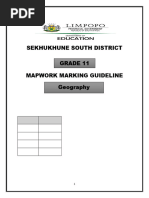 Geography Grade 10 11 Mapwork Notes | PDF | Contour Line | Topography