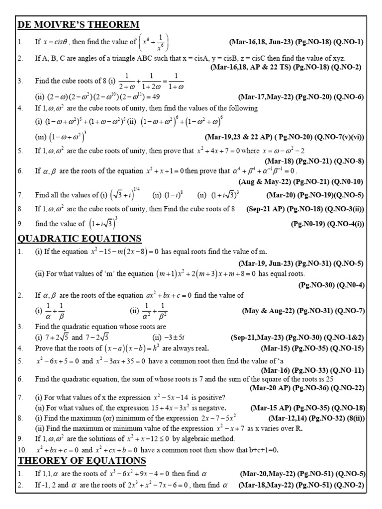 SR MATHS-IIA IMP VSAQ'S 2024-25 (1) | PDF | Probability Distribution | Variance