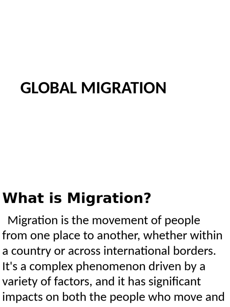 Global Migratio-Wps Office | PDF