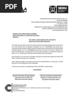 Formato de Oficio 2025 | PDF