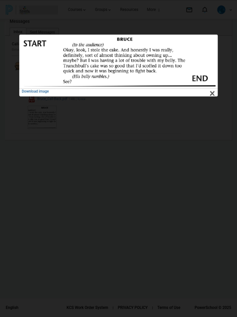 Messages Schoology | PDF