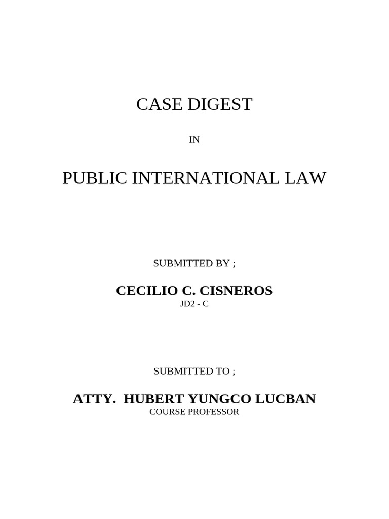 Case Digest | PDF
