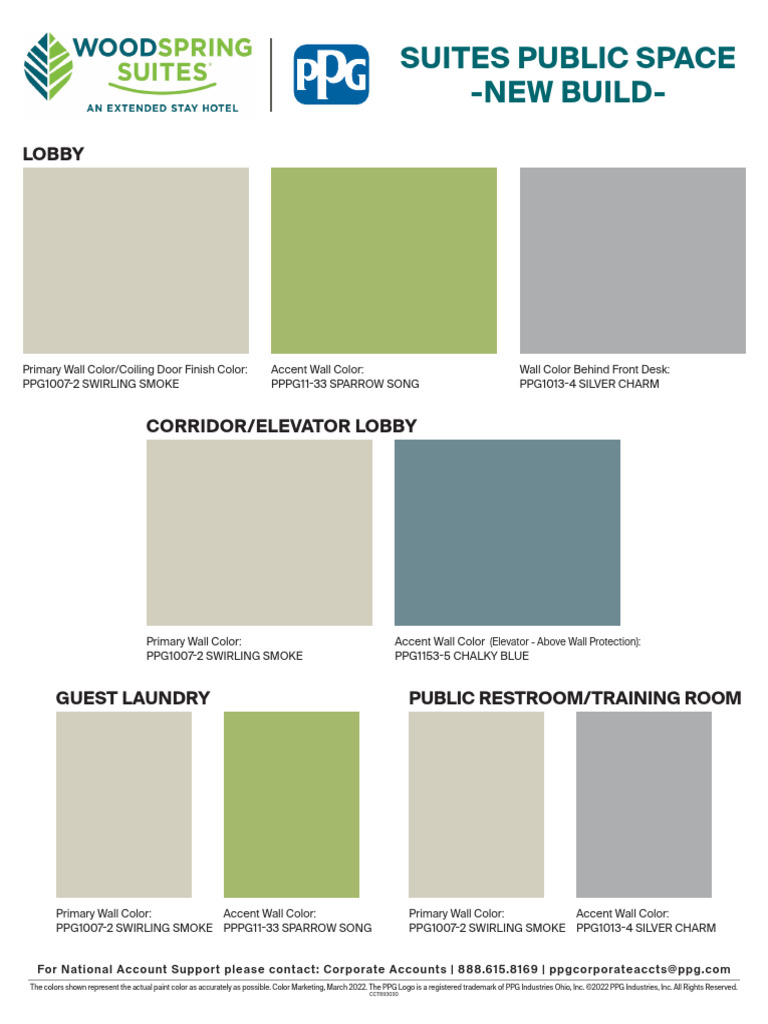 Paint Colors for New Builds | PDF