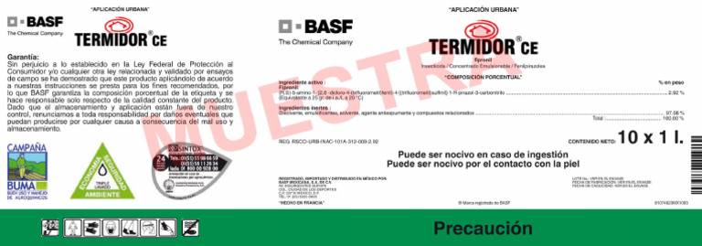 3 Etiqueta Termidor | PDF