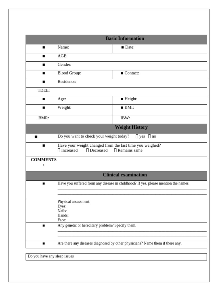 assessment%20nutr.%20Aa | PDF | Meal | Lunch