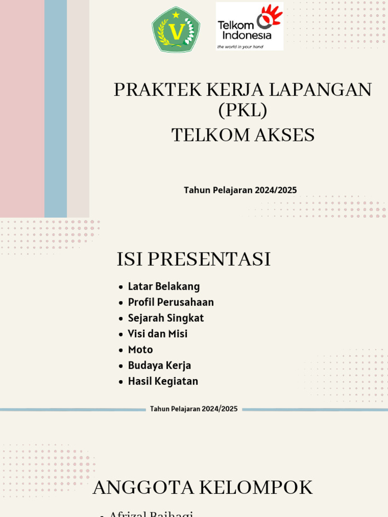 Laporan PKL Telkom .PDF - 20250210 - 202252 - 0000 | PDF