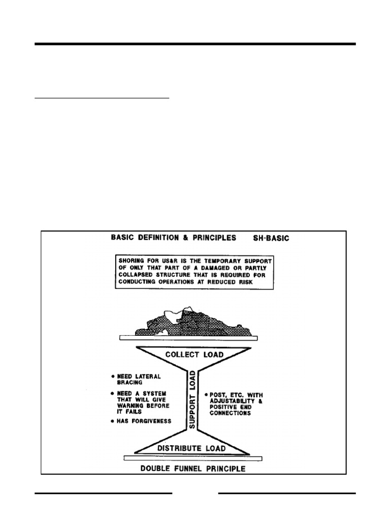 US&R Shoring Operations Training Guide | PDF | Strength Of Materials ...