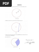 Formule Cerc | PDF