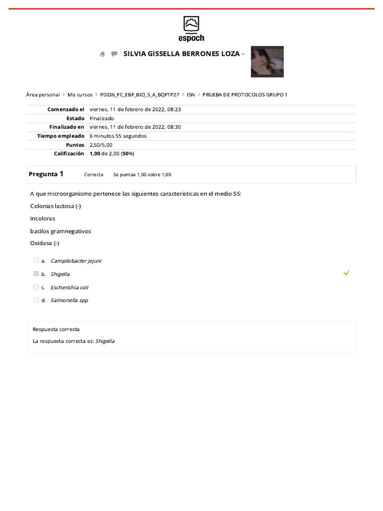 Pruebas Micro | PDF | Infección del tracto urinario | Escherichia coli