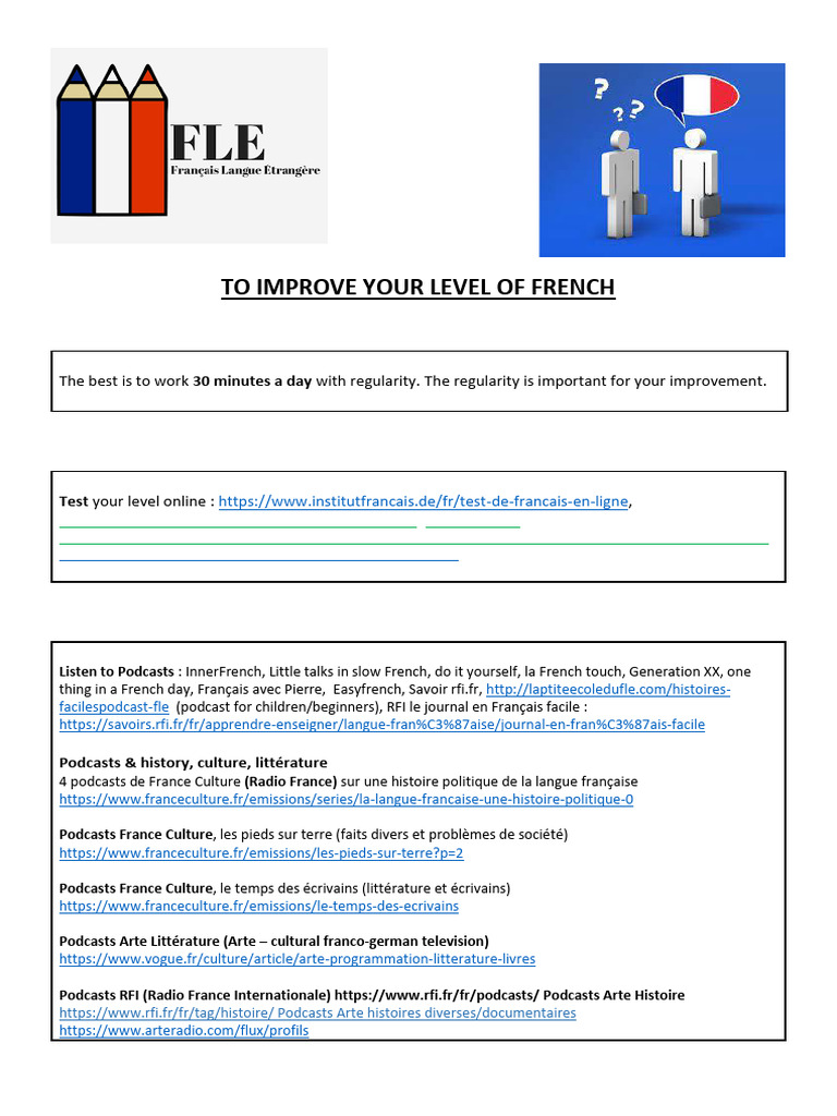 Improve Your French Language Skills | PDF