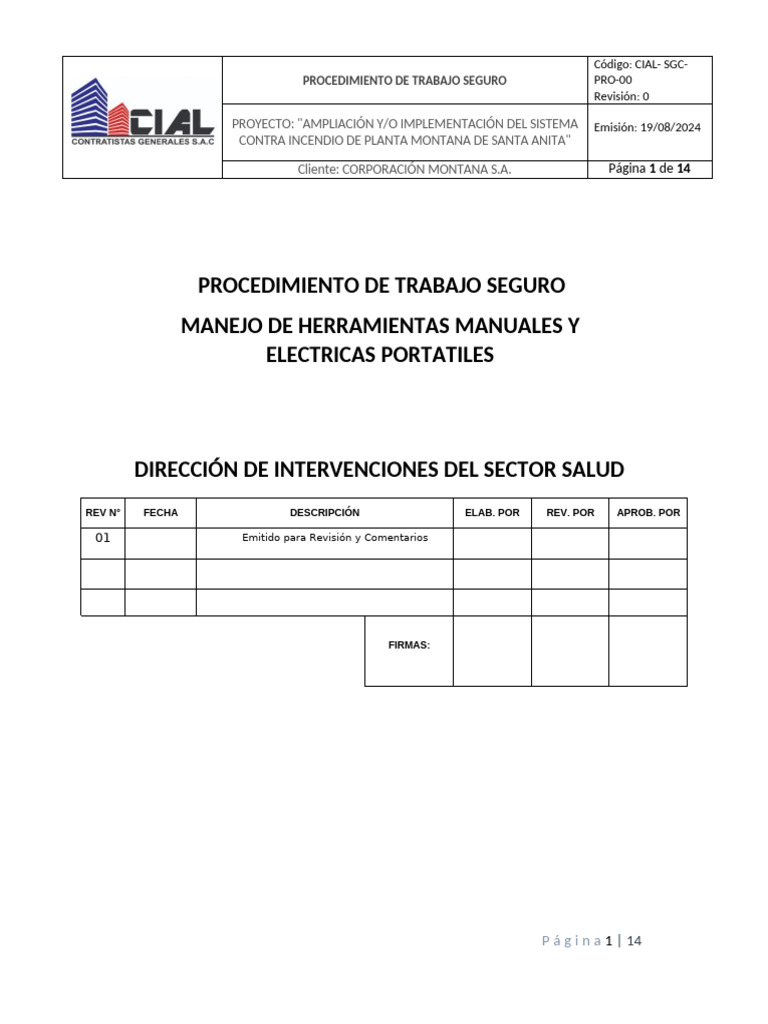 100013-SER.CPH-PRO-0016 REV01 | PDF