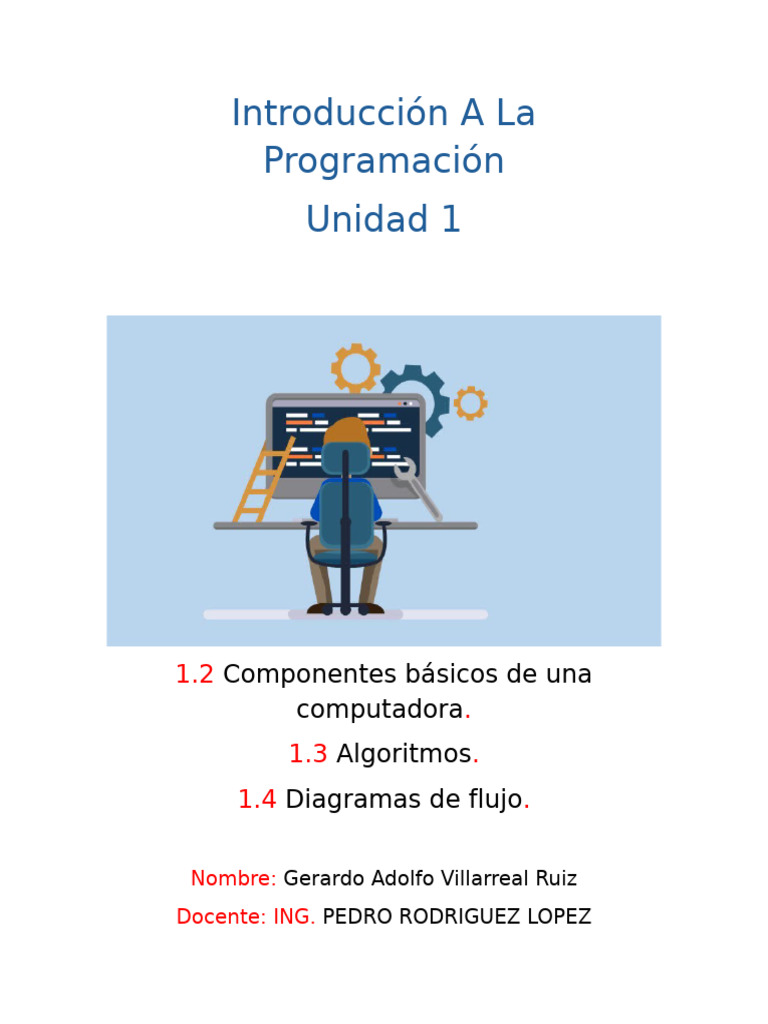 INTRODUCCION A LA PROGRAMACION | PDF | Algoritmos | Monitor de computadora