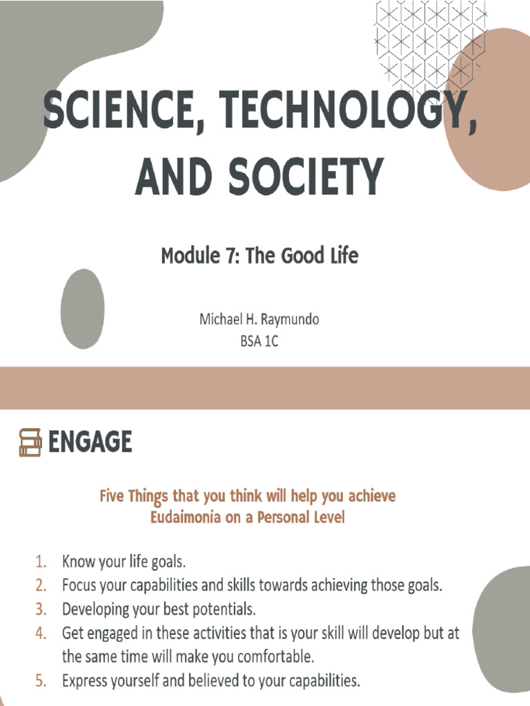Module 8 STS | PDF