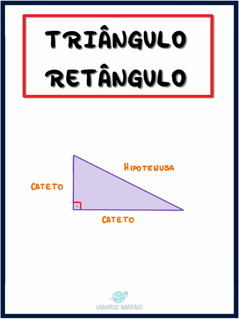 Triângulo Retângulo - Teoria | PDF