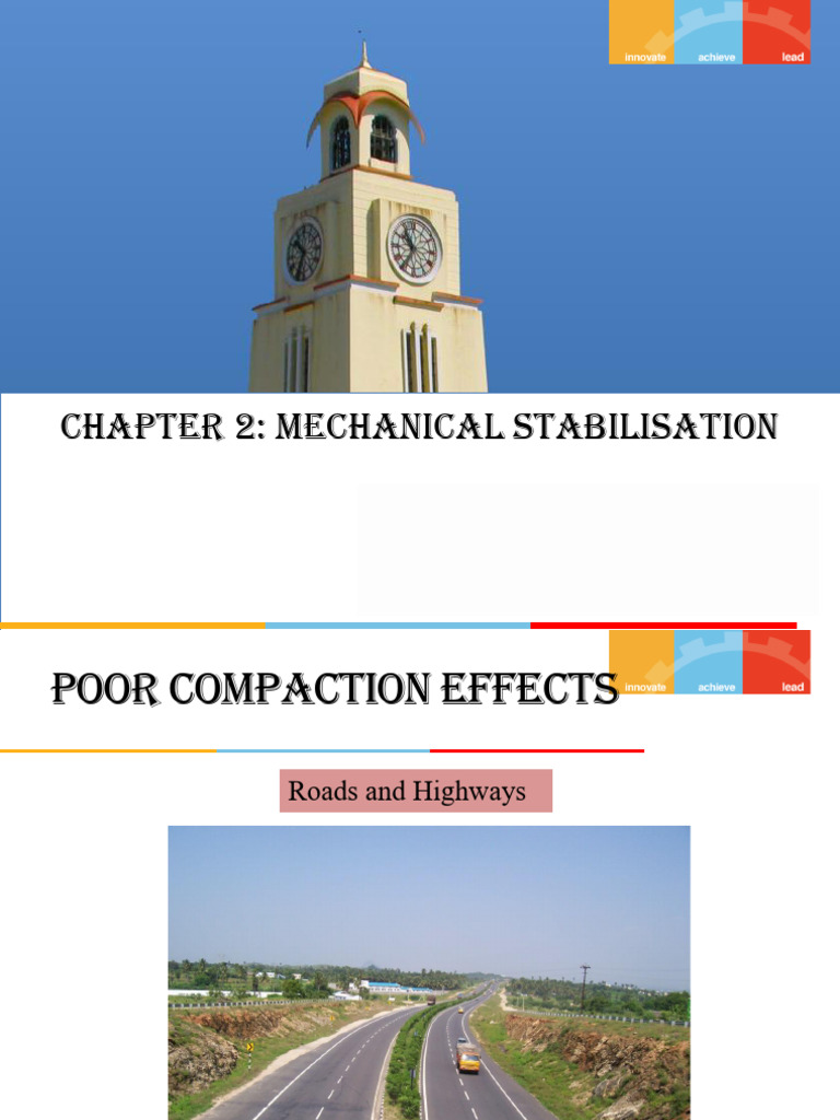 Mechanical Stabilisation | PDF | Civil Engineering | Building Engineering