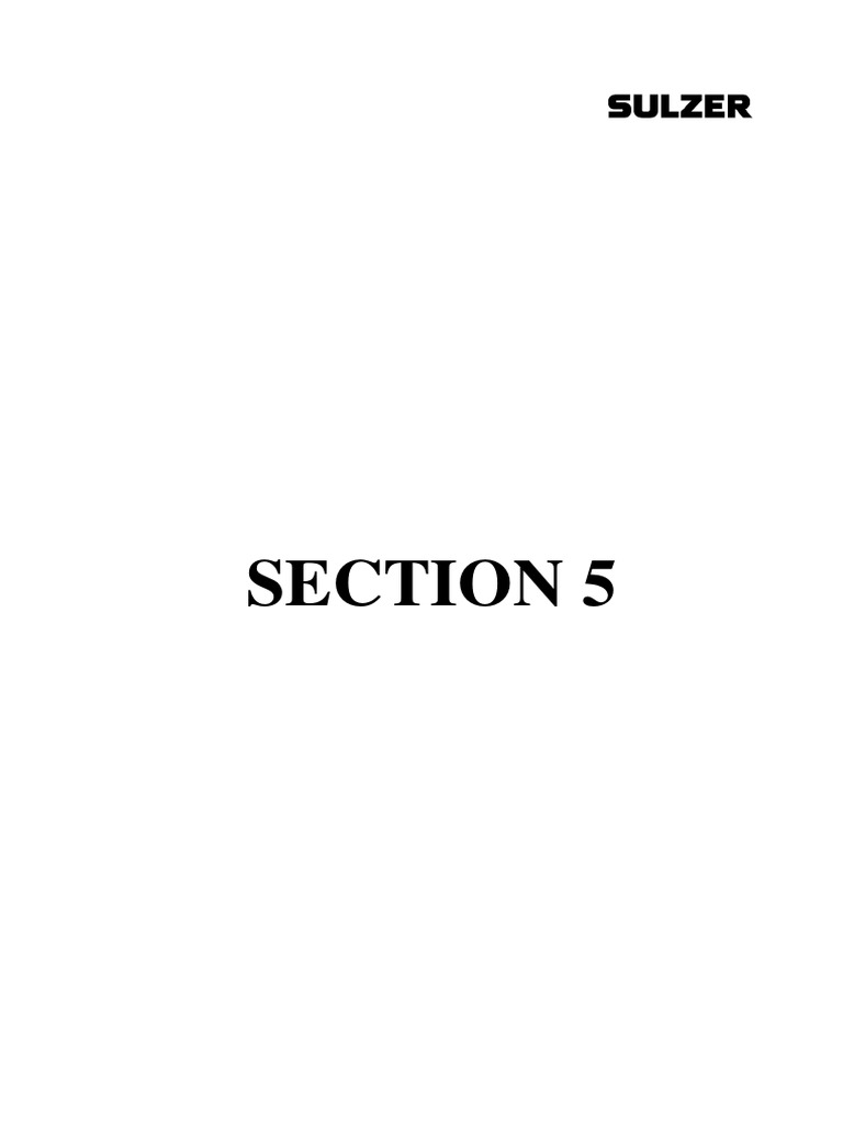 SULZER DRAWINGS | PDF