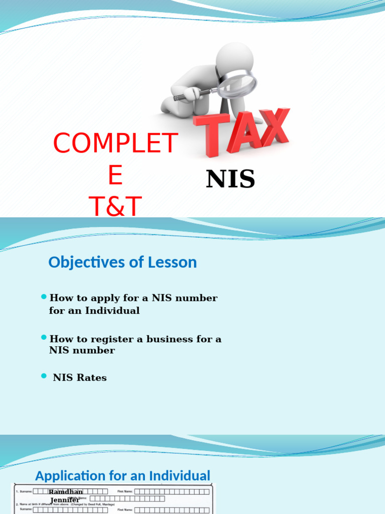NIS Registration Guide for Individuals & Employers | PDF | Employment ...