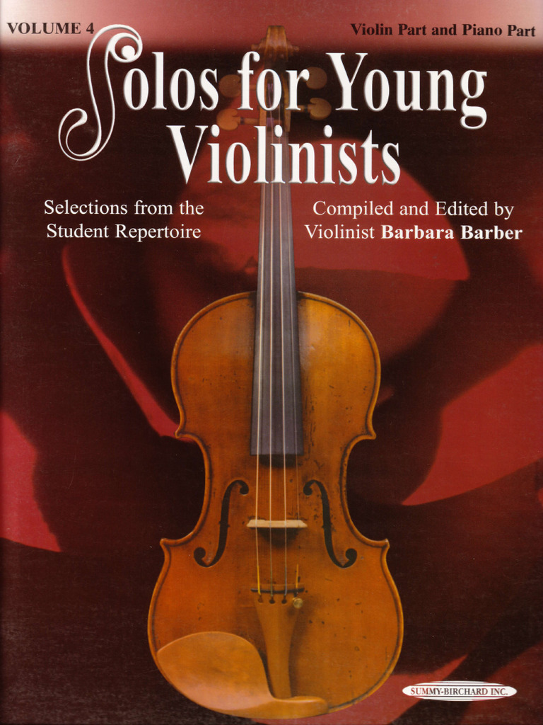 Solos For Young Violinists 4 - Barbara Barber | PDF | Violin | Viola
