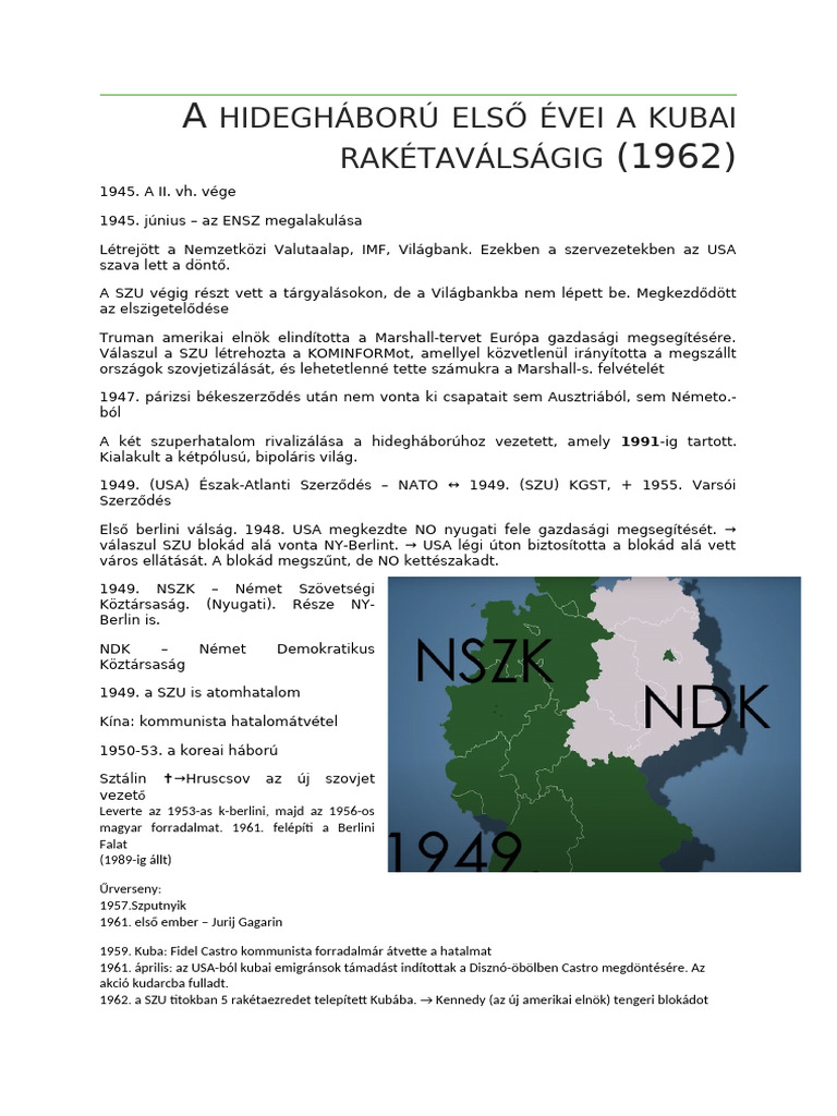 Hidegháború | PDF