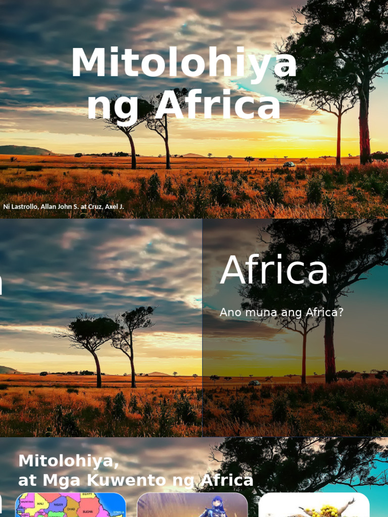 Mitolohiya ng Africa(g10) | PDF