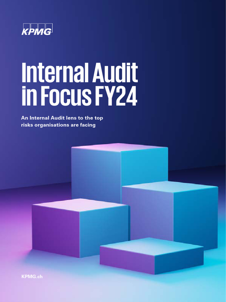 Internal Audit Focus on 2024 Risks | PDF | Cost Of Living | Internal Audit